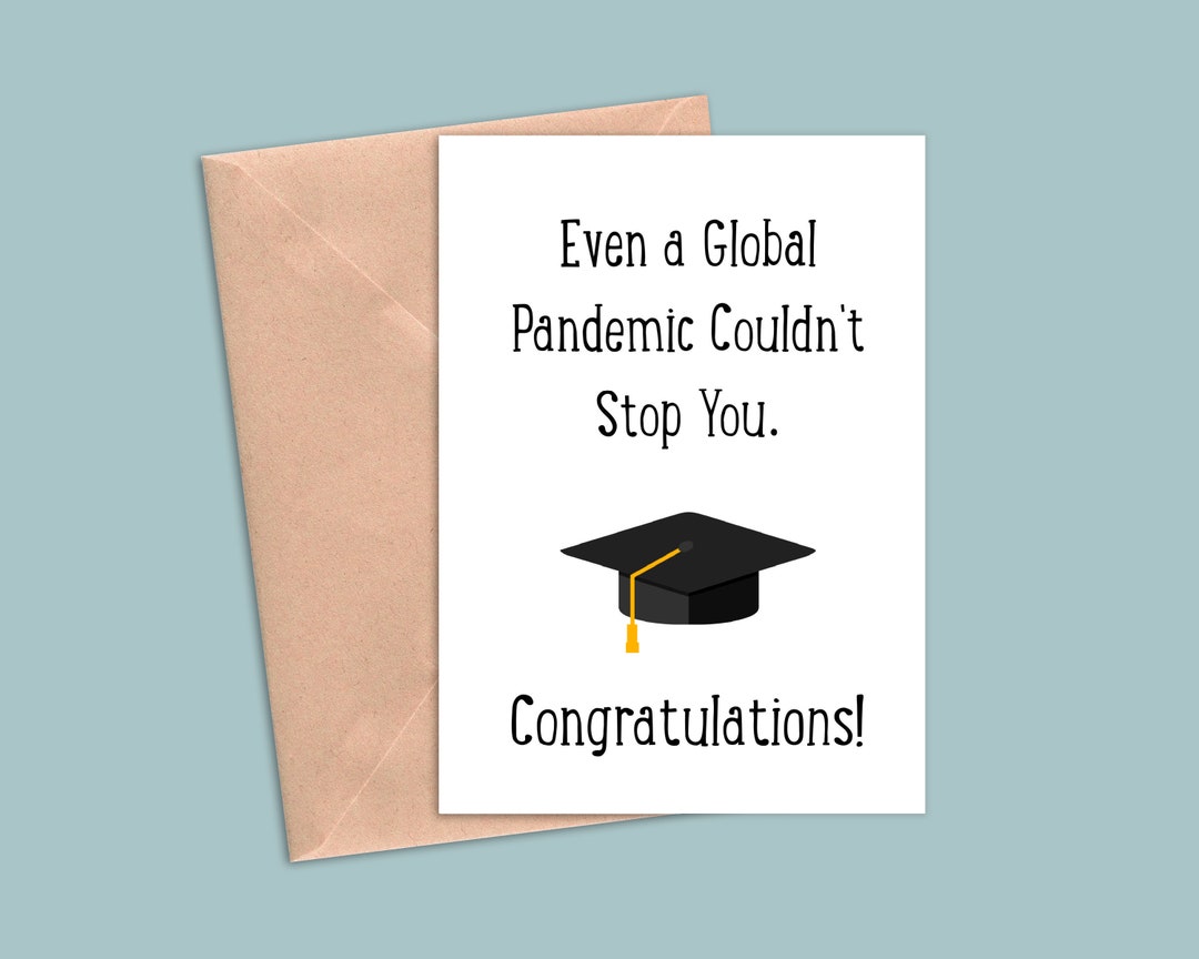 Graduation Card, Funny Graduation Card, High School Graduate Card ...