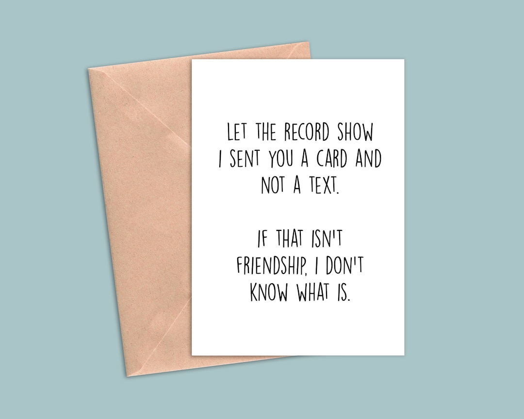 Funny Birthday Card, Hilarious Snarky Card for Birthday, Birthday ...