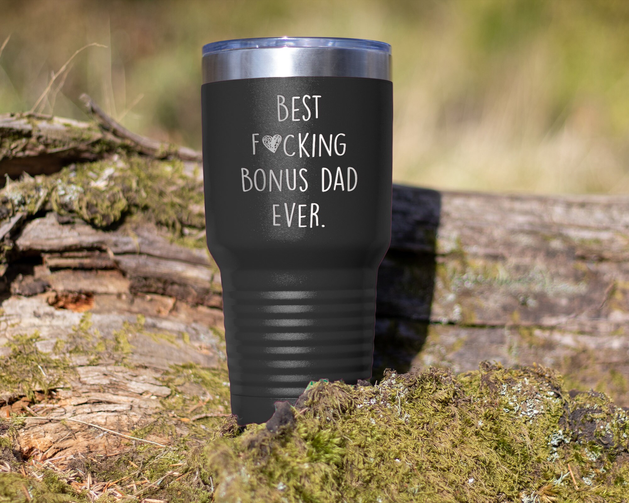 Funny Gift for Bonus Dad, Bonus Dad Fathers Day Gift, Bonus Dad Tumbler ...