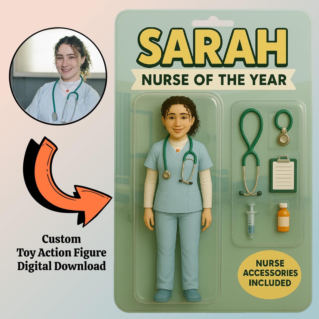 Custom Action Figure, Turn Your Photo Into an Action Figure ...