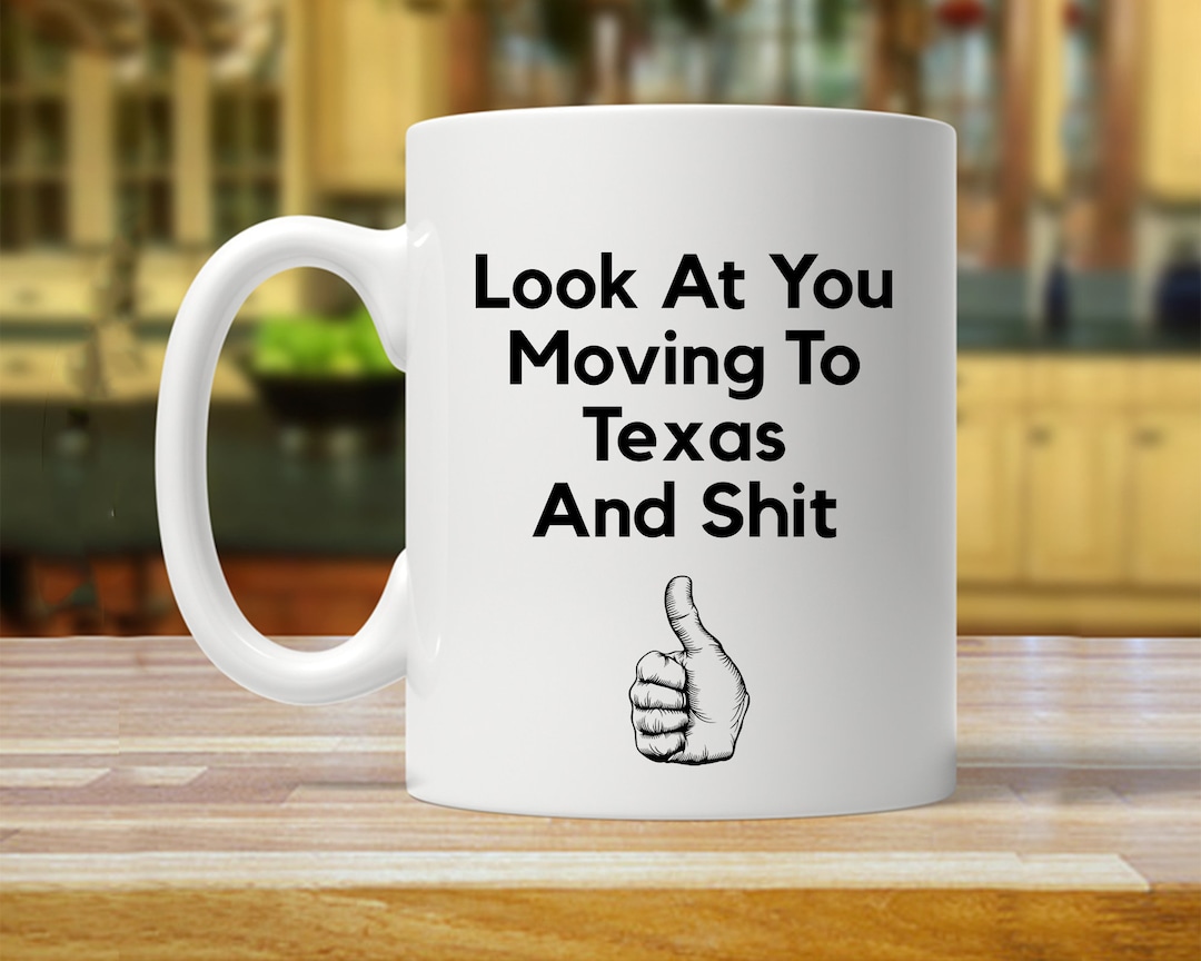 Moving to Texas, Going Away Gift, Moving Gift, New Texan Gift, Funny ...