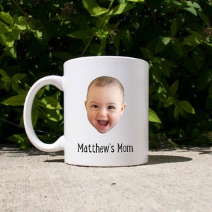 Baby Photo Gift Baby Photo Mug Custom Kid Mug Personalized - Etsy
