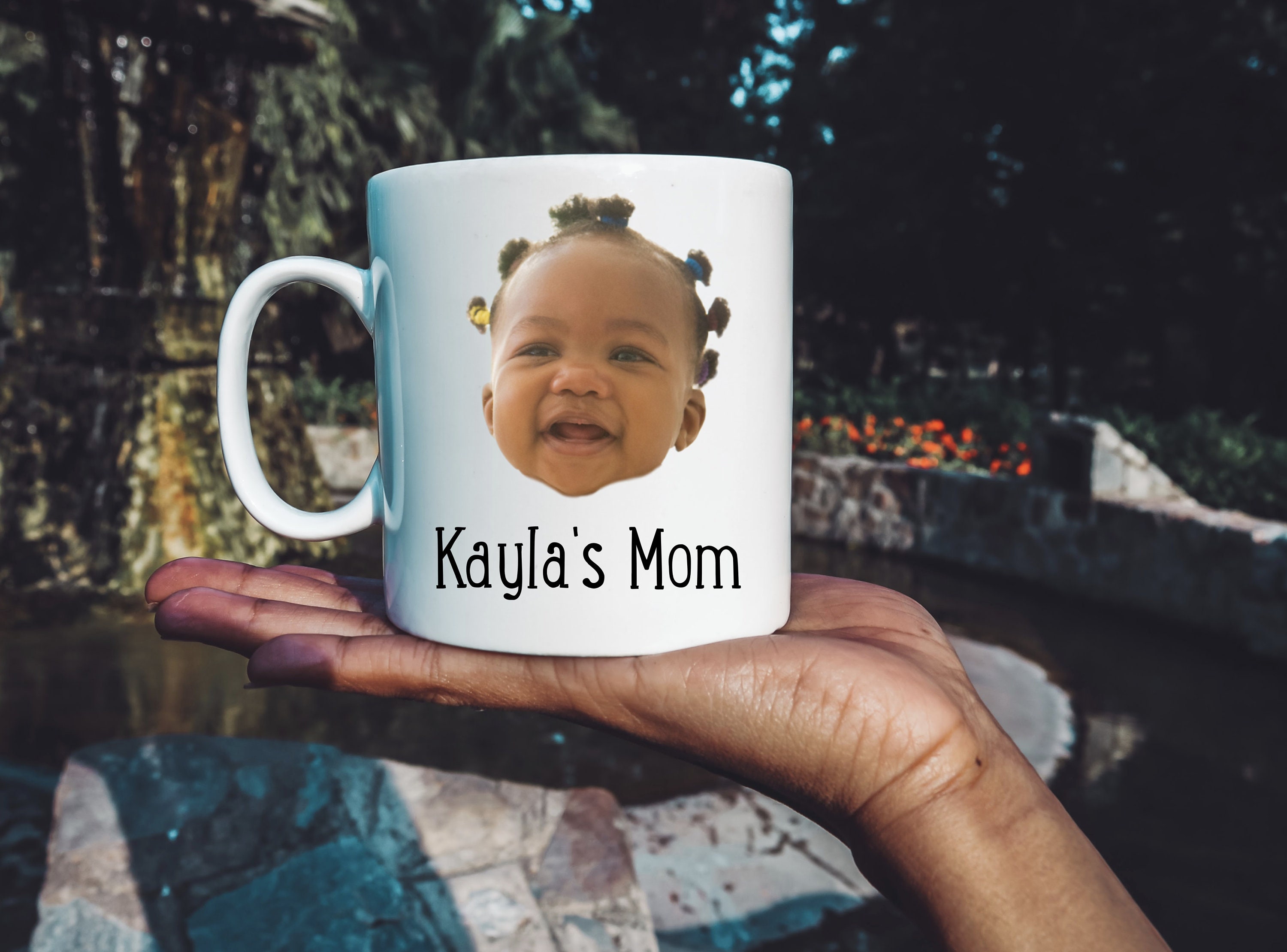 Baby Photo Gift, Baby Photo Mug, Custom Child Mug, Personalized Photo ...