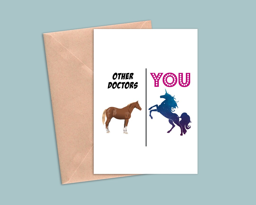Doctor Greeting Card, Doctor Gift, Doctor Card for Women, Doctor Gift ...