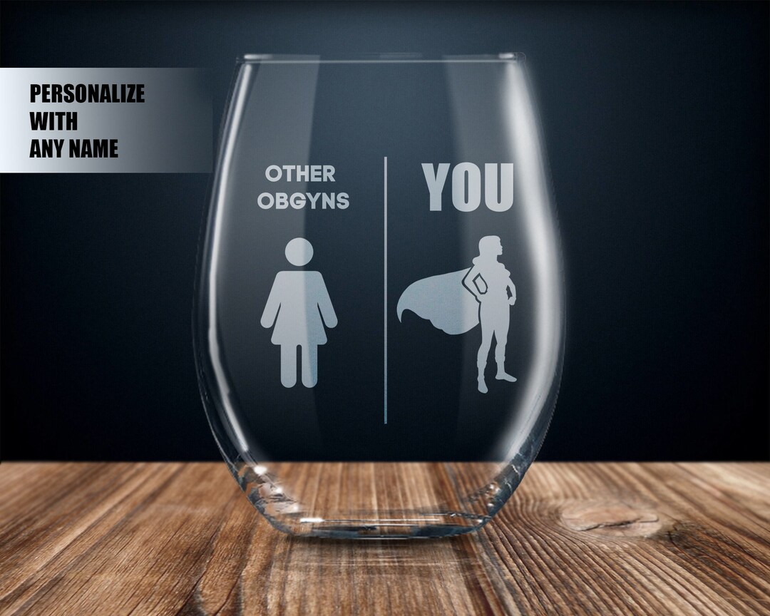 Gift for Obgyn, Personalized Obgyn Gift Ideas, Obgyn Gift, Obgyn Wine ...