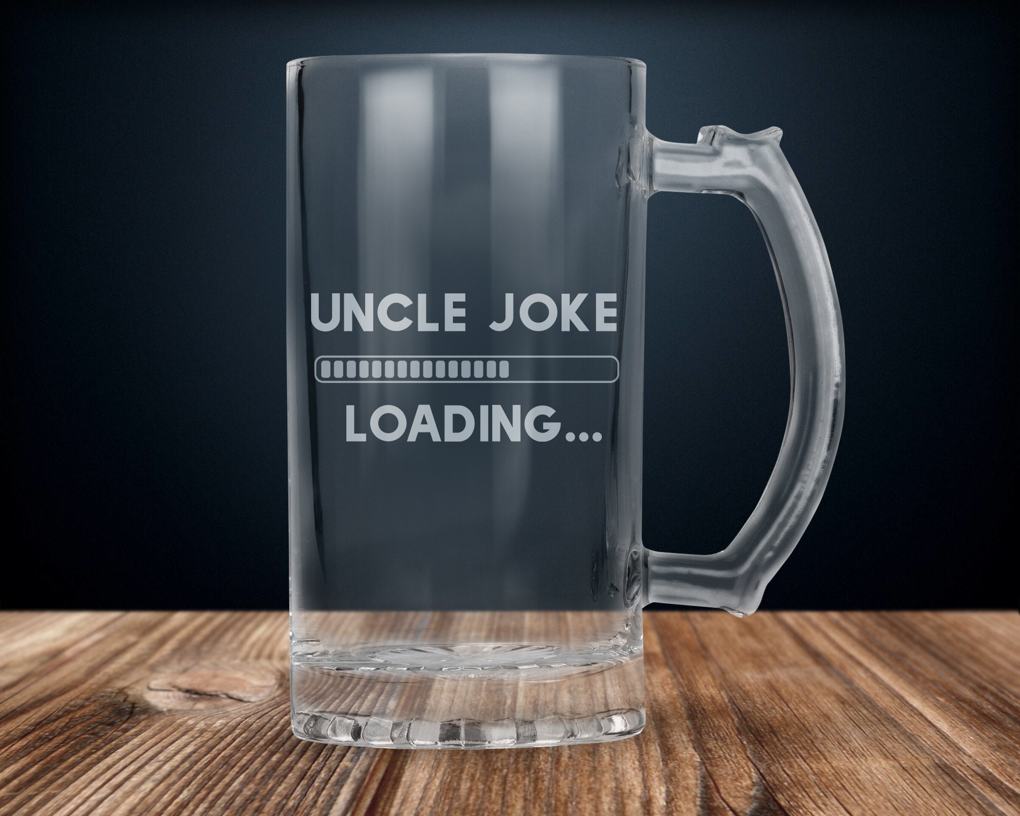 Gift for uncle uncle gift uncle beer glass uncle beer mug | Etsy