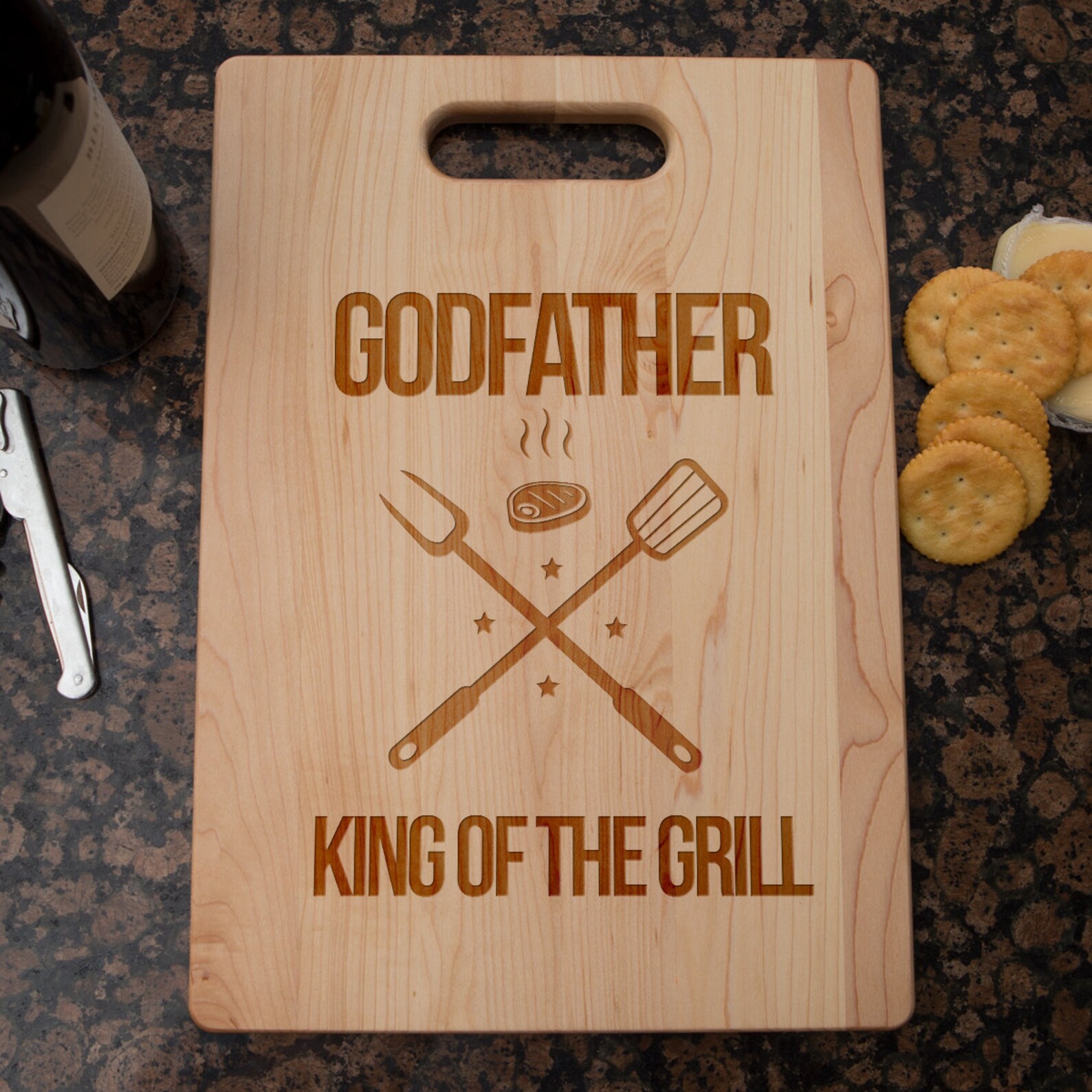 Godfather Gift Gift for Godfather Godfather's Kitchen | Etsy