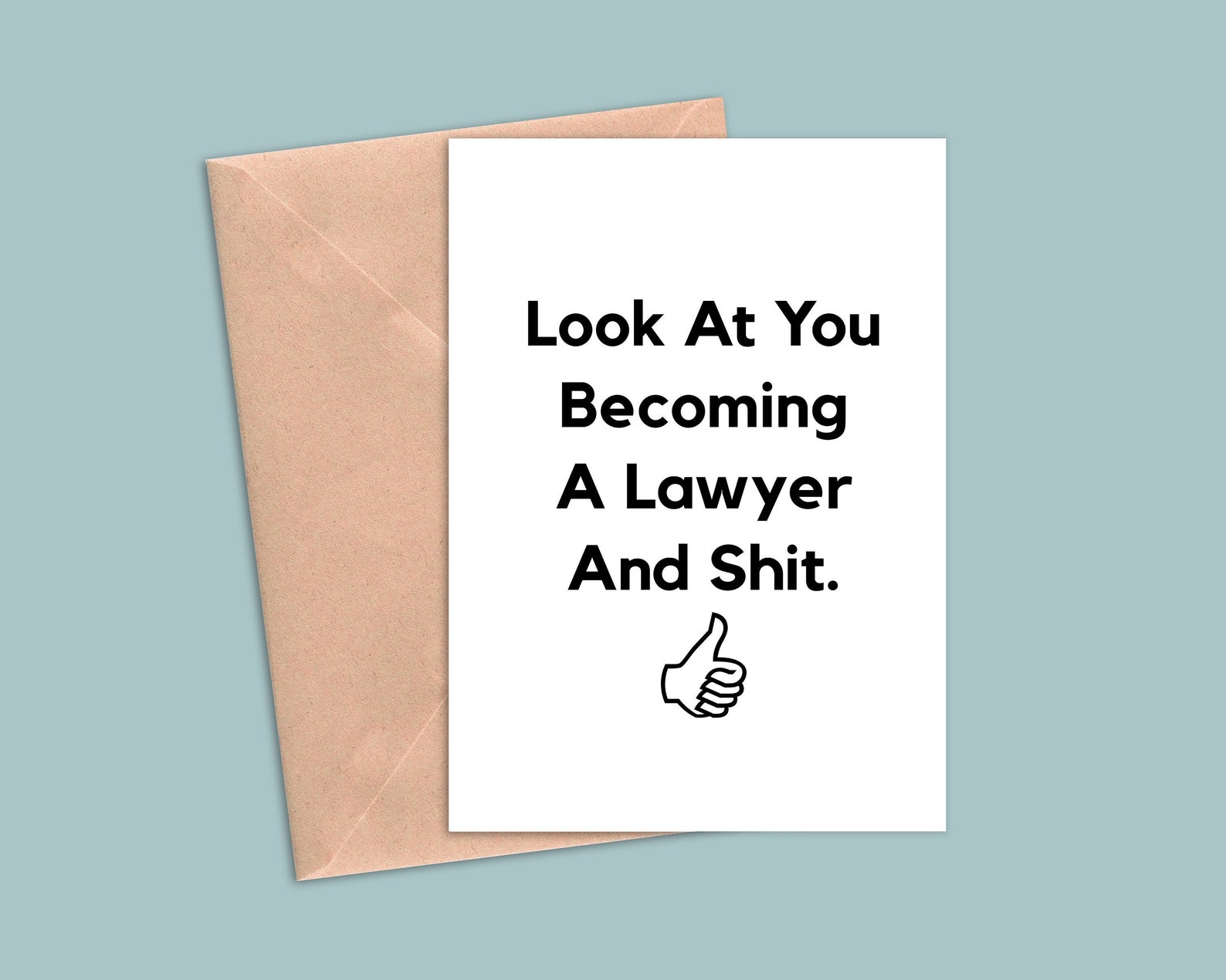 New Lawyer Greeting Card, Future Lawyer Card, Funny Lawyer Card, Future ...