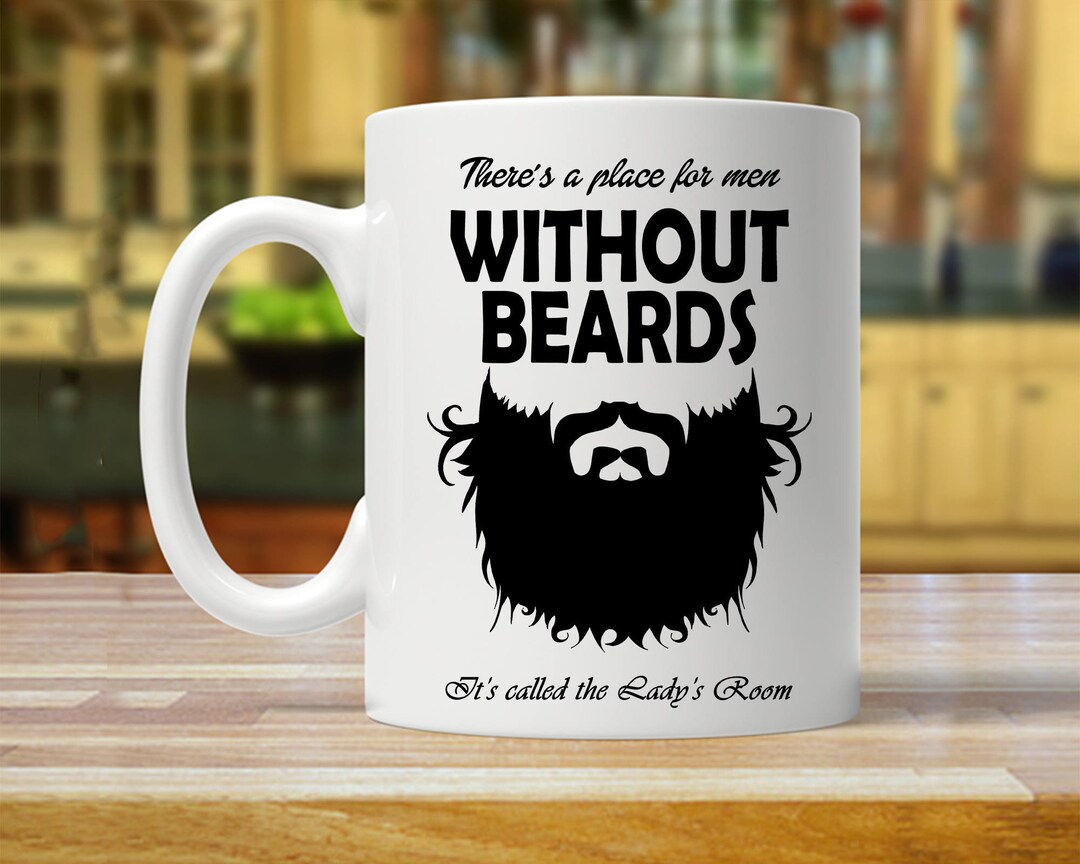 Beard Mug, Funny Beard Mug, Beard Gifts, Funny Beard Mugs, Beard Mugs ...