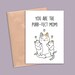 Mom Card, Card for Mom, Cute Cat Pun Card, Mothers Day Card From ...