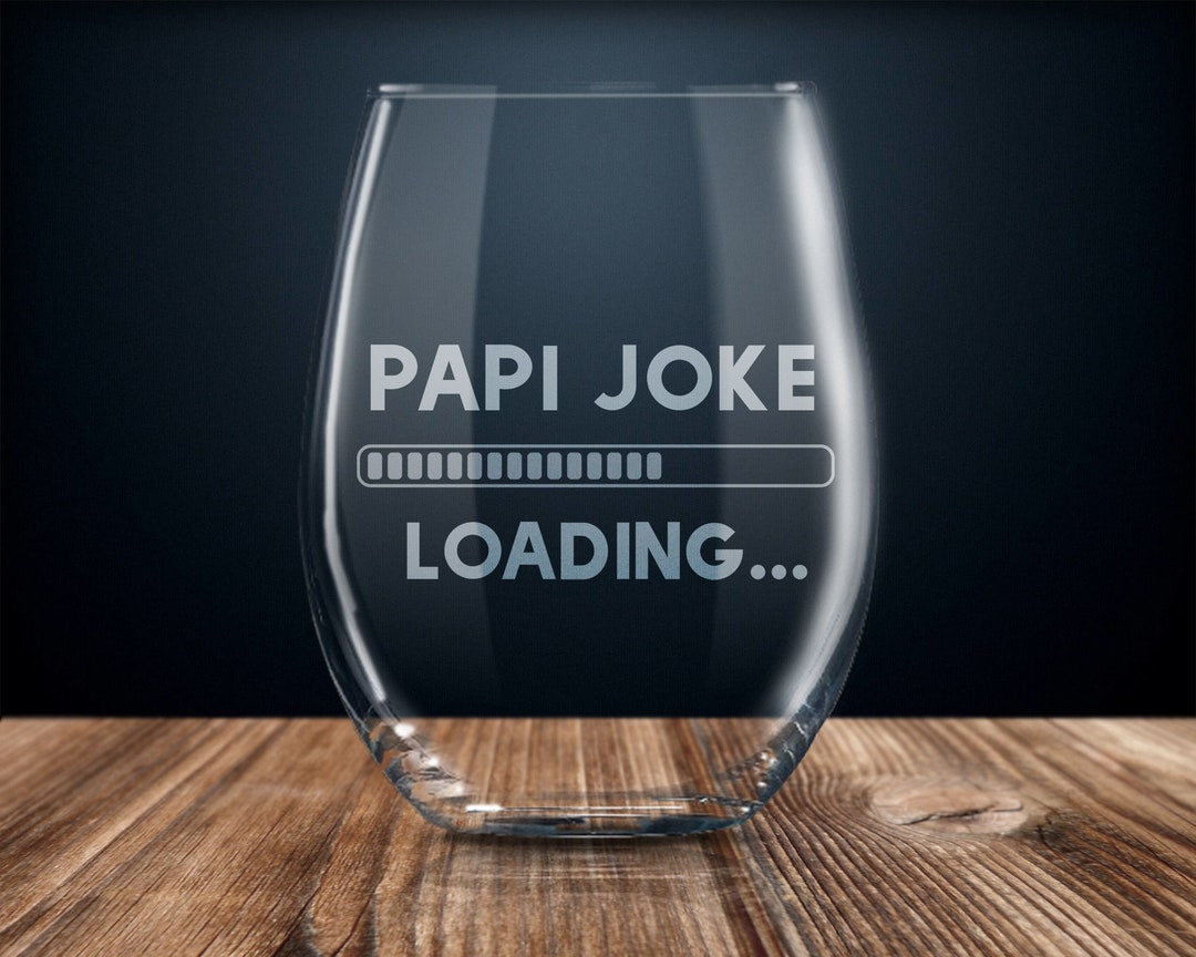 Gift for Papi, Papi Gift, Papi Wine Glass, Papi Gift Ideas, Papi Gift ...