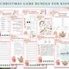 Christmas Games Printable Bundle for Kids Christmas Worksheets ...