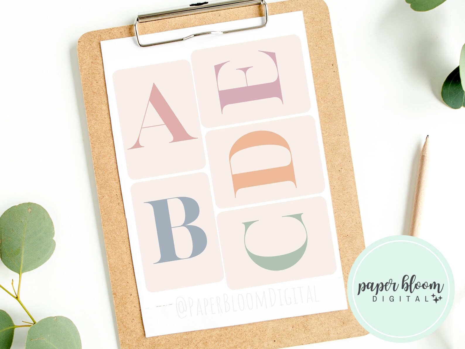 ABC Alphabet Flash Cards Set | Whimsical Alphabet Flashcards for Pre-k ...