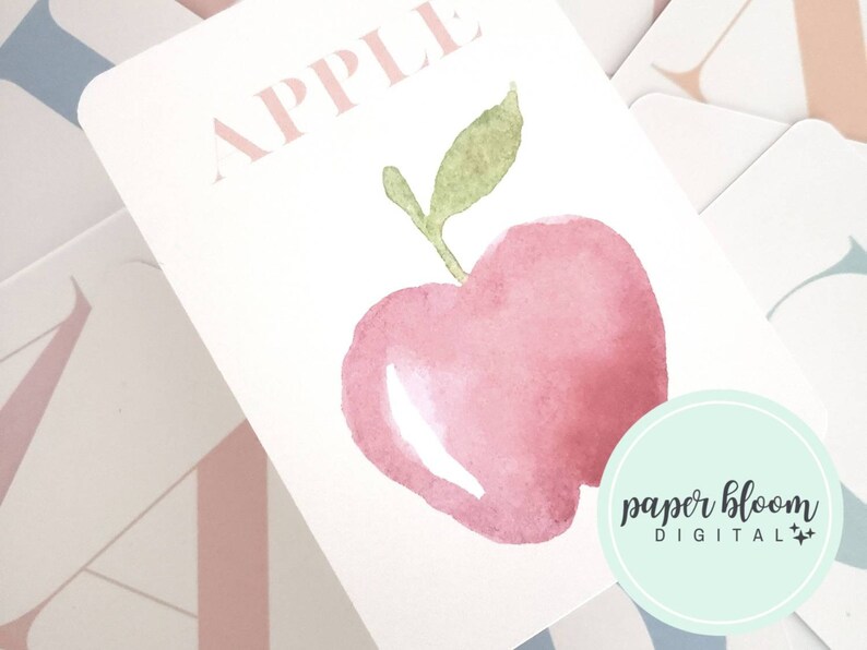 ABC Alphabet Flash Cards Set | Whimsical Alphabet Flashcards for Pre-k ...