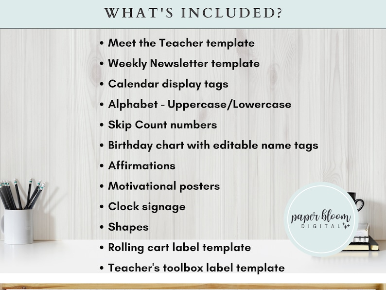 Ocean Theme Classroom Template | Meet the Teacher Templates | Editable ...