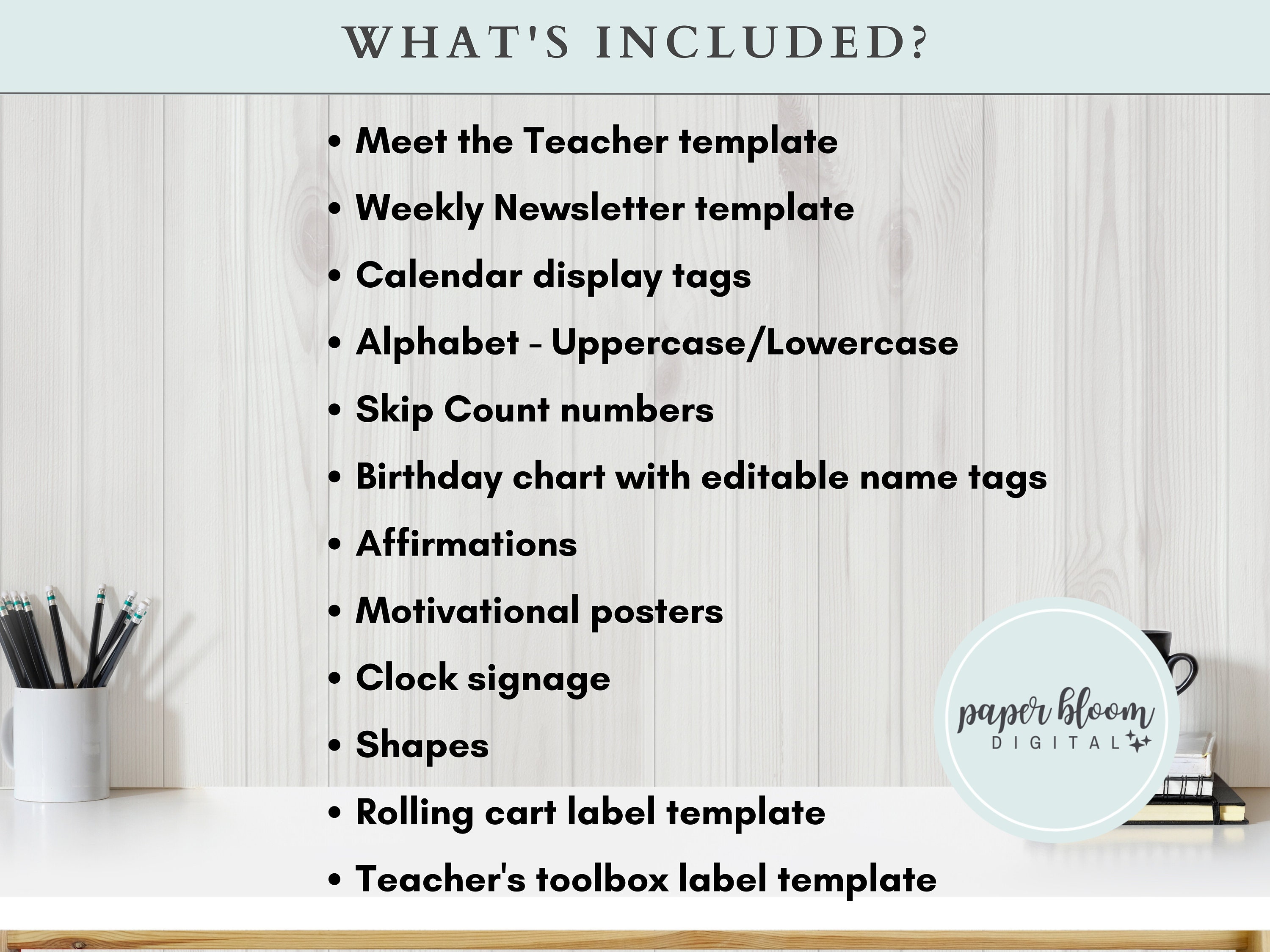 Ocean Theme Classroom Template | Meet the Teacher Templates | Editable ...