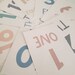 Numbers Flash Cards Set Whimsical Numbers Flashcards for - Etsy