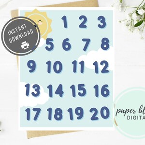 Set of 3 Educational Homeschooling Cloud and Sun Theme Charts | Pre-k ...