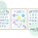 Unicorn Rainbow Theme Educational Printables Set of 3 | Unicorn ...