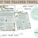 Meet the Teacher Editable Template Greenery Eucalyptus Theme Classroom ...