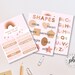 Modern Boho Rainbow Theme Classroom Posters | Prek Kindergarten ...