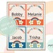 Retro Theme Classroom Birthday Chart Printable Birthday - Etsy