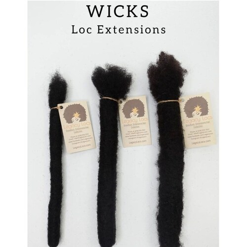 Standard Honey Tips Loc Extensions Handmade 100% Human Hair | Etsy