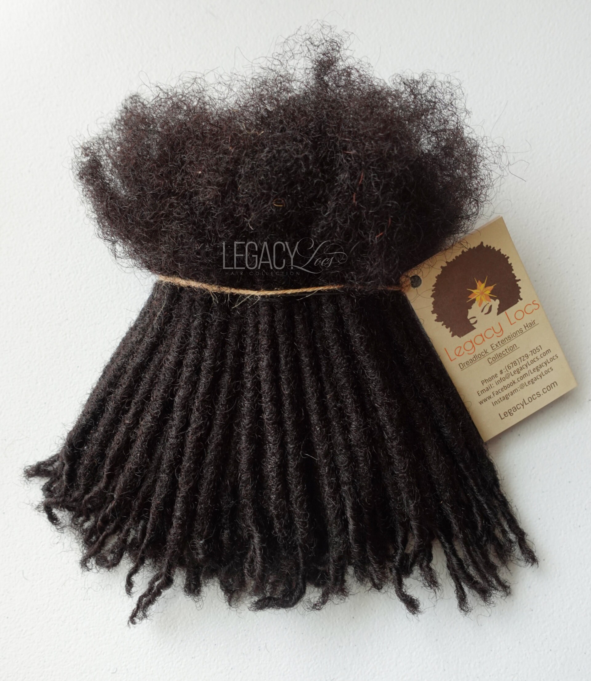 100 LOCS Bundle Standard Coil Tip Loc Extensions 100% Human Hair - Etsy