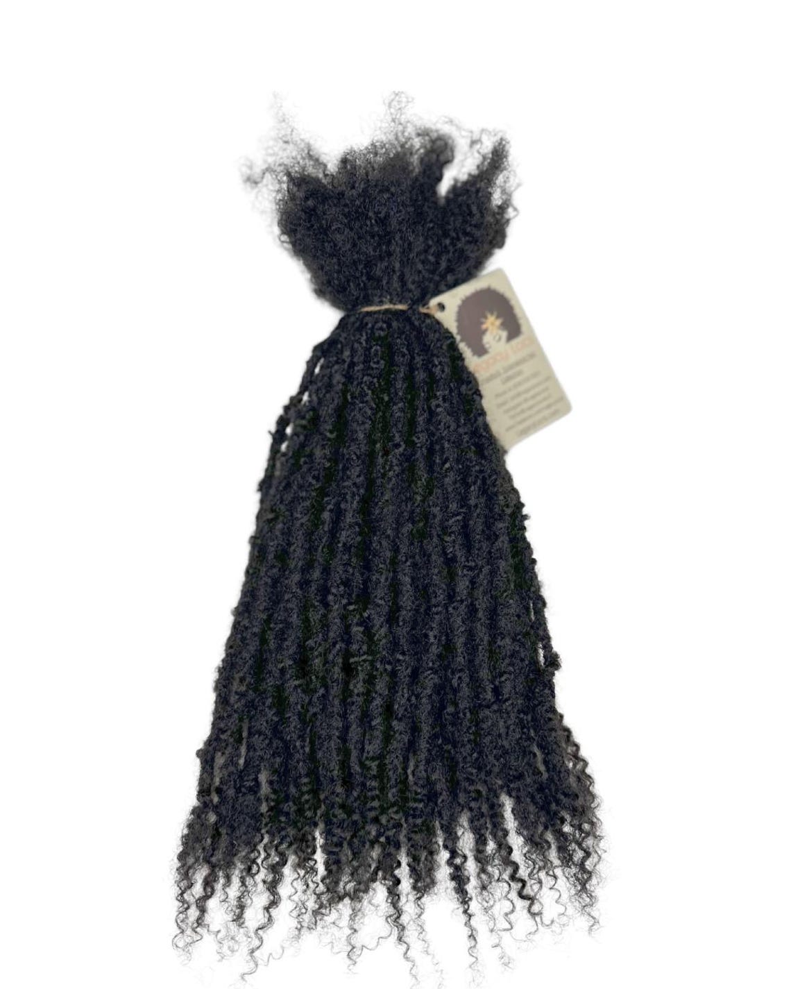 30 LOCS Odyssey Loc Extensions Handmade 100% Human Hair - Etsy