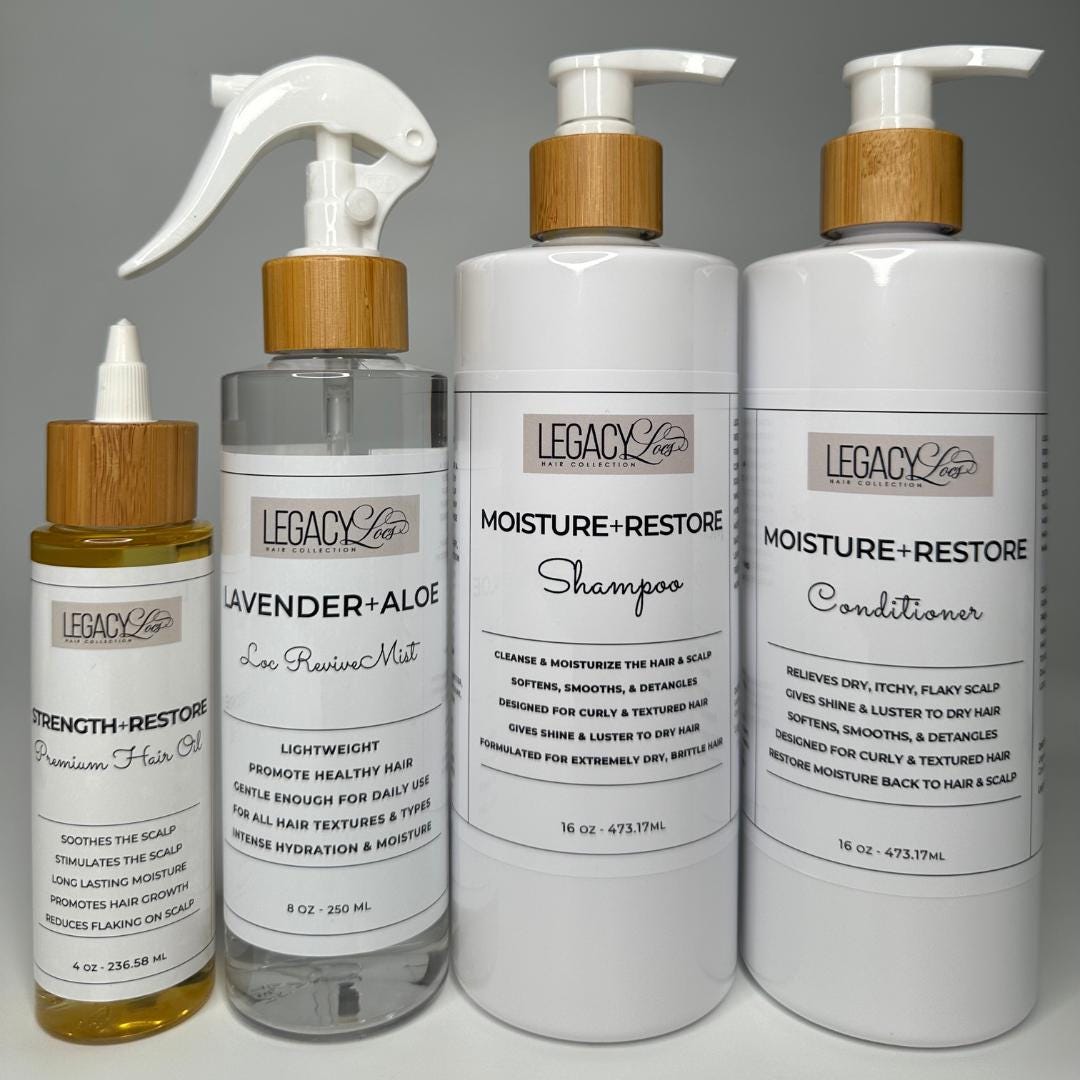 Legacy Locs Essential Hair Care Product Bundle *handmade* - Etsy