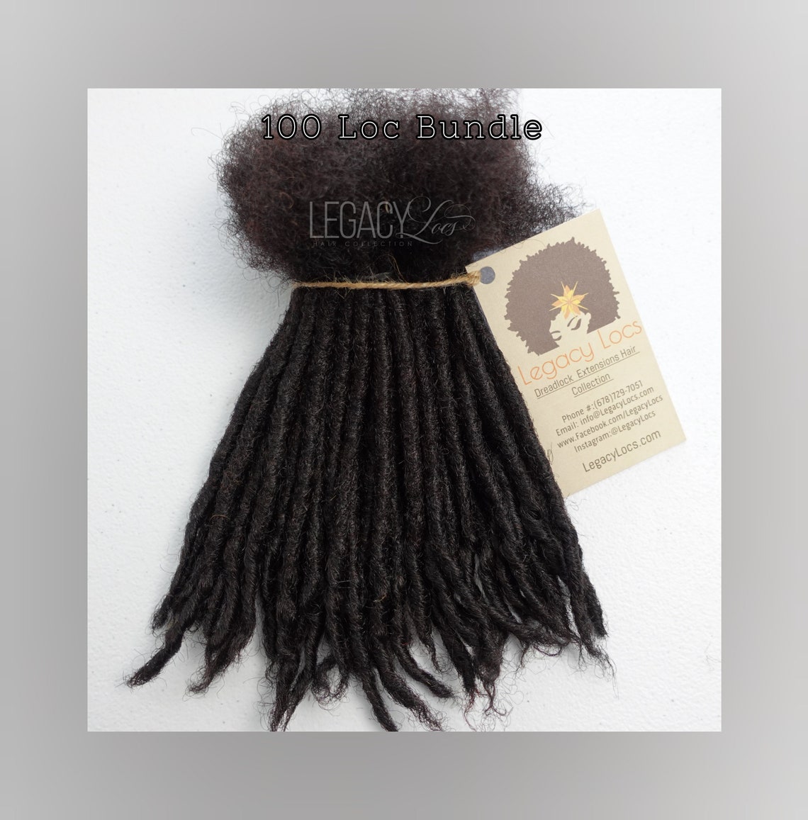 100 LOCS Bundle Standard Coil Tip Loc Extensions 100% Human - Etsy