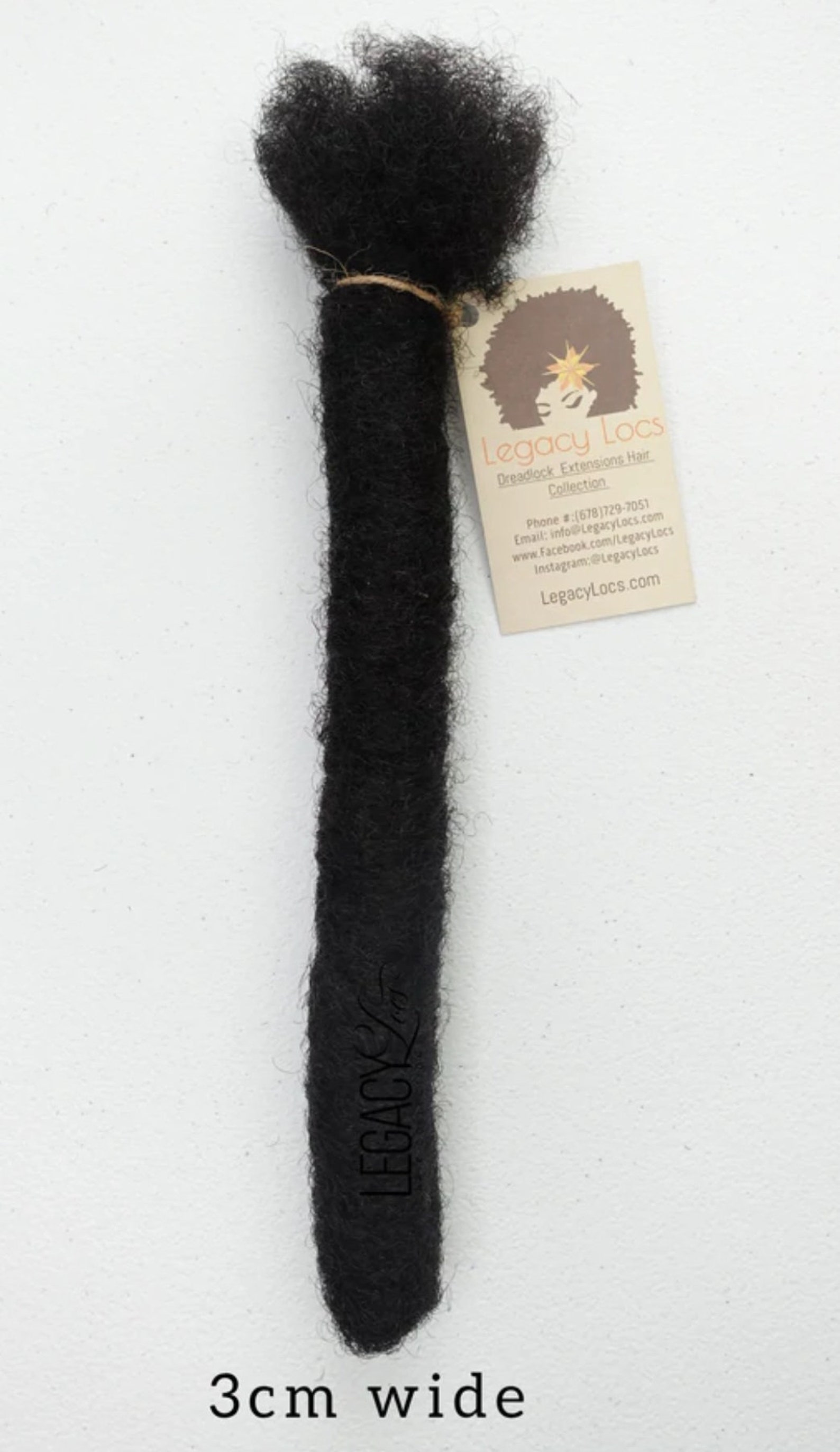 Wick Loc Extensions Handmade 100% Human Hair 1 WICK per - Etsy