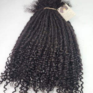 Fusion Loc Extensions Handmade 100% Human Hair (10 Locs per Bundle) - Etsy