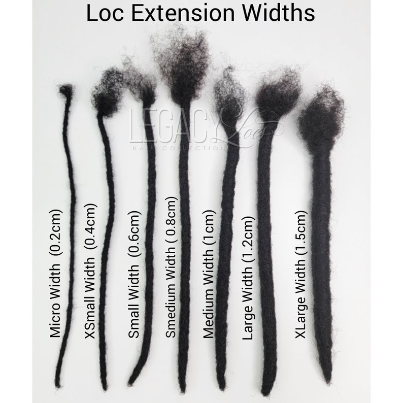 100 Locs Bundle Standard Coiled Tips Honey Tip Handmade Loc - Etsy