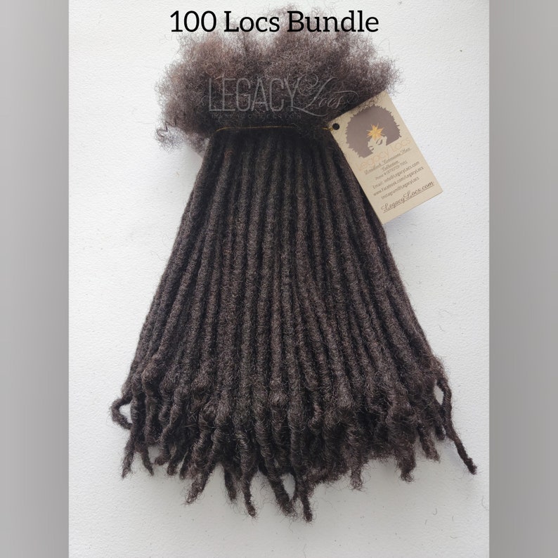 100 LOCS Bundle Standard Coil Tip Loc Extensions 100% Human - Etsy