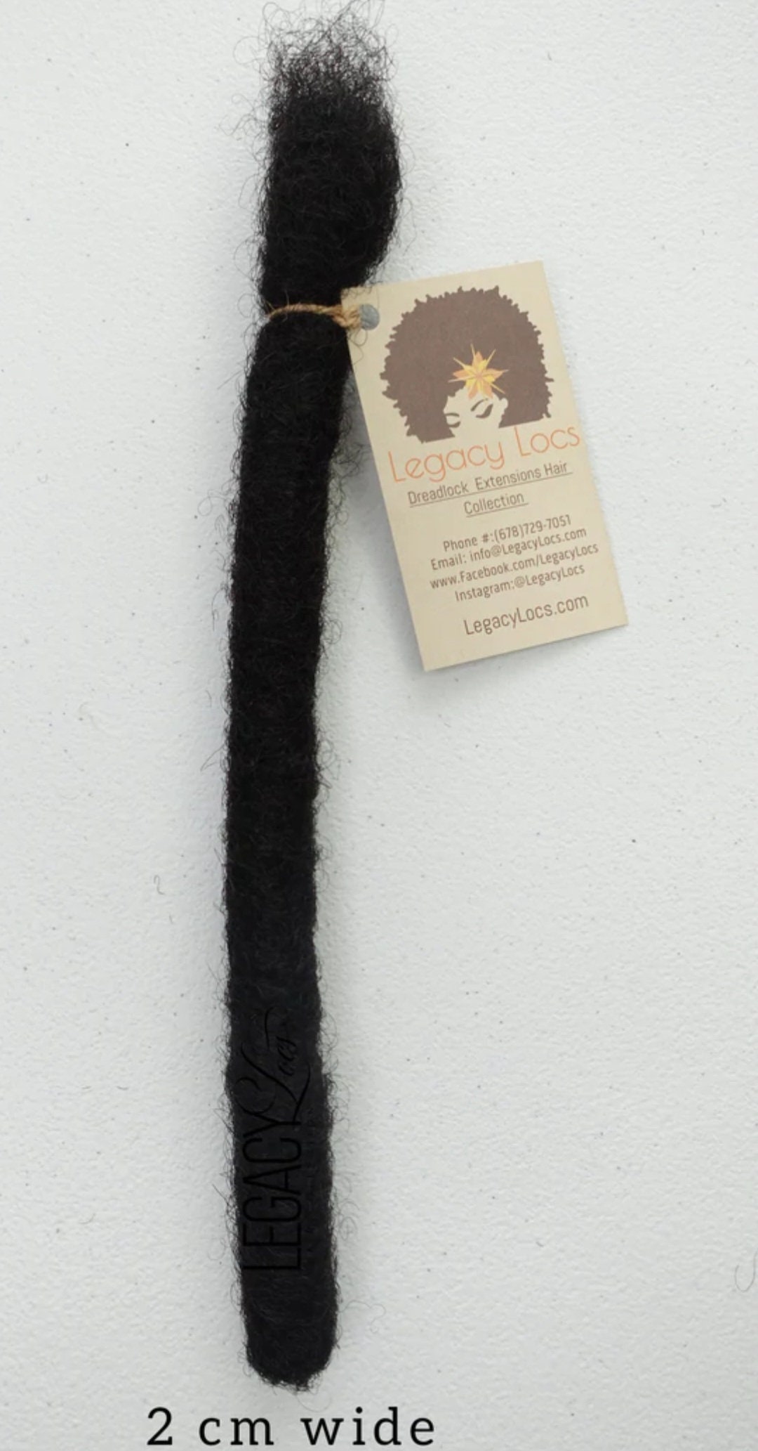 Wick Loc Extensions Handmade 100% Human Hair (1 WICK per Bundle Listing ...