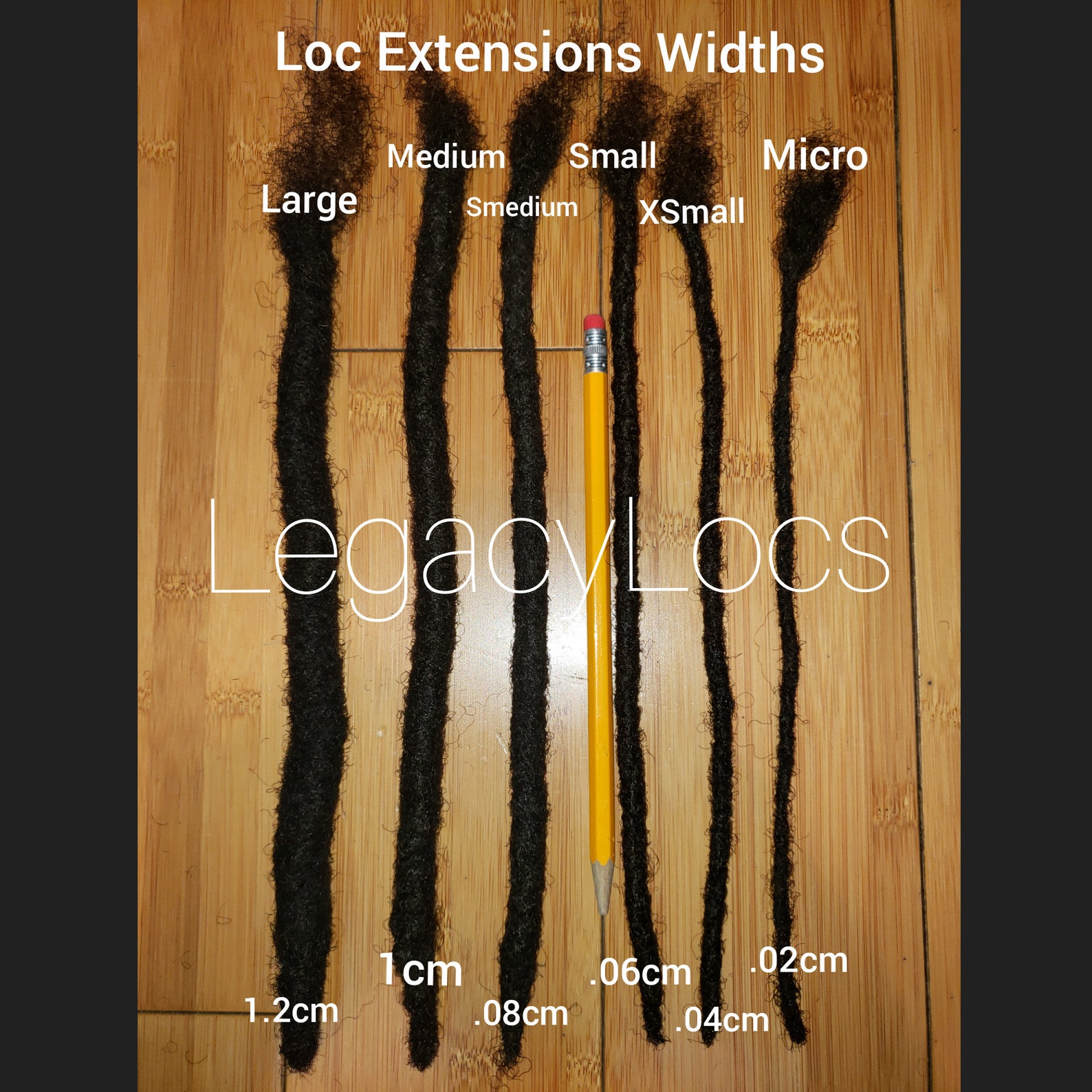 100 LOCS Bundle Standard Coil Tip Loc Extensions 100% Human - Etsy