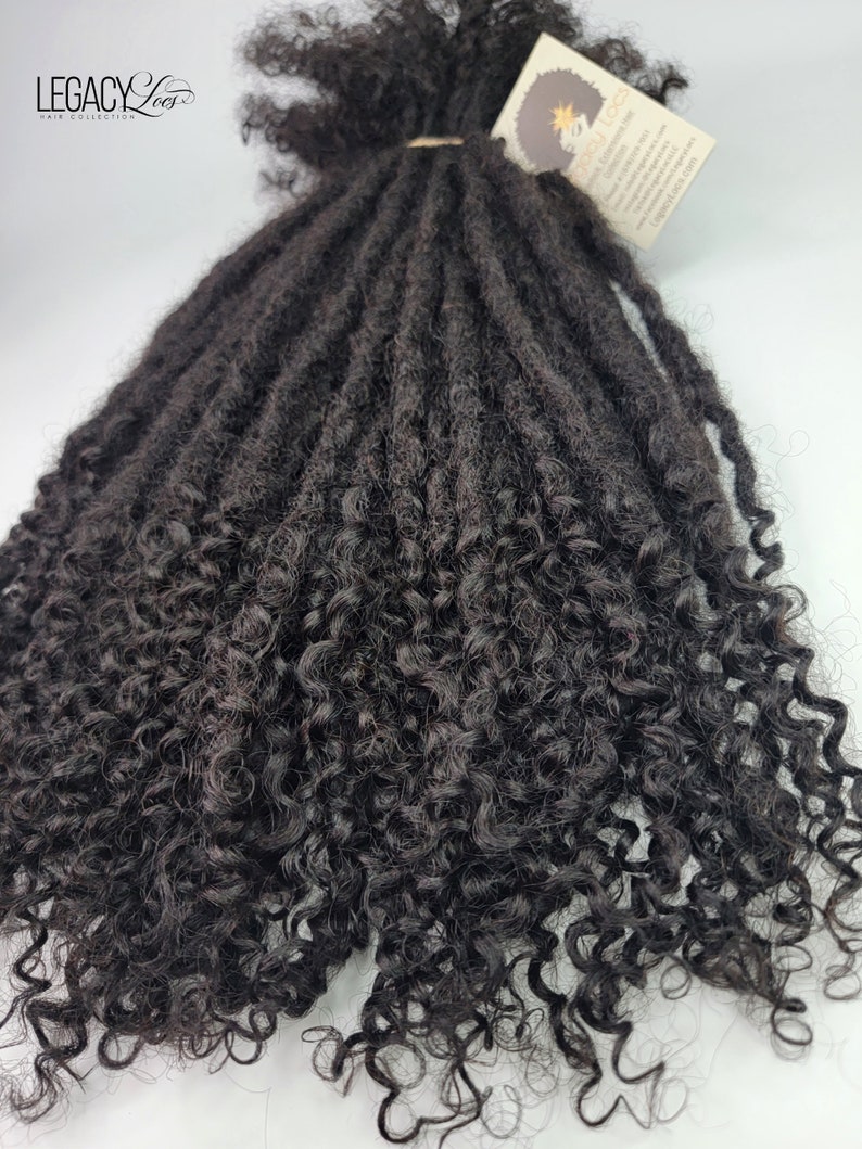 Fusion Loc Extensions Handmade 100% Human Hair 10 Locs per - Etsy