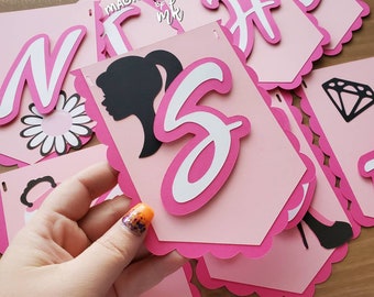 Barbie Banner | Etsy