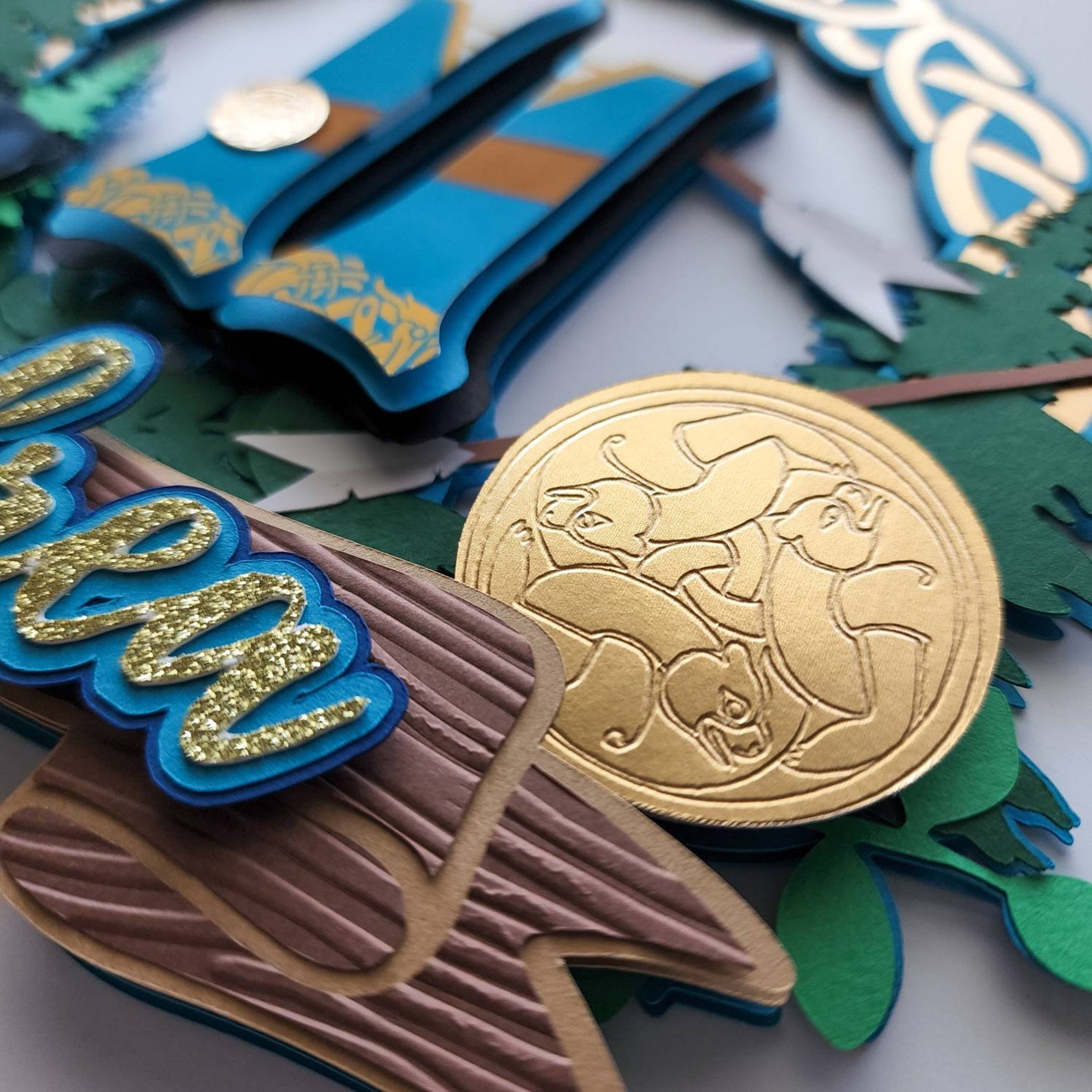 Merida Cake Topper: 3D customize - Etsy