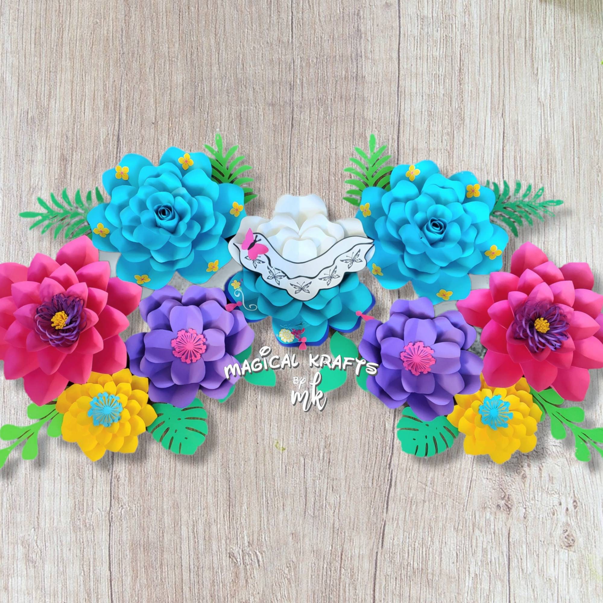 Mirabel Flowers: 9 Pc Set | Etsy