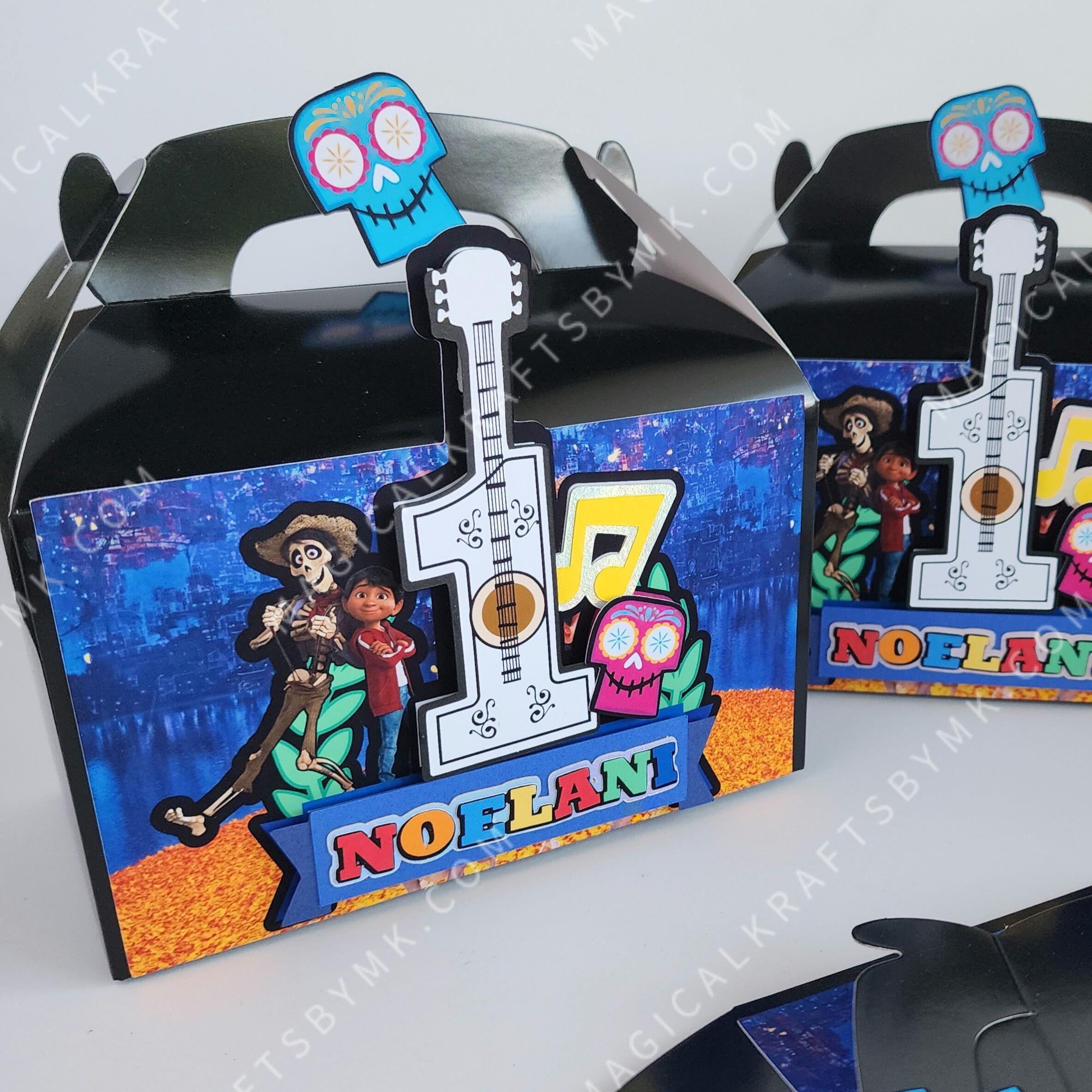 Coco Favor Boxes: 3D (customize Colors, Age and Name) - Etsy