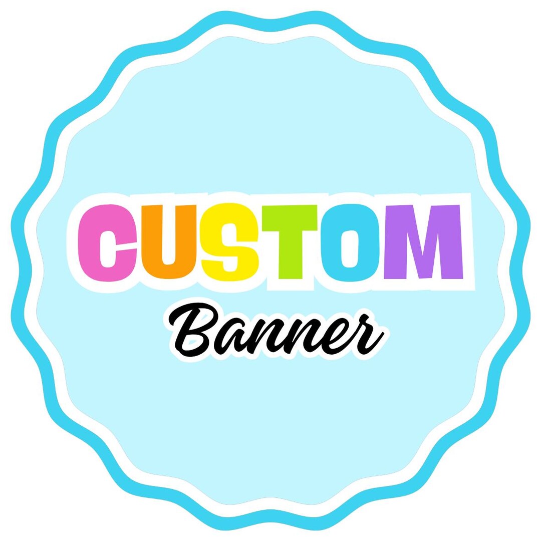 Custom Theme Banner: Choose Your Theme - Etsy
