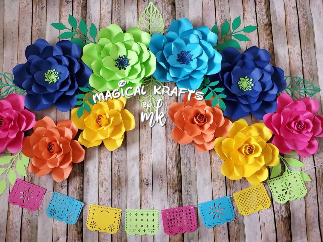 Fiesta Flowers: 10-14 Pc Set - Etsy