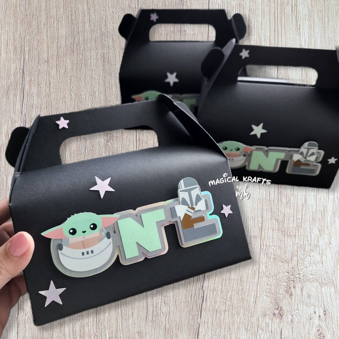 Bounty Hunter Favor Boxes: 3D (customize) - Etsy