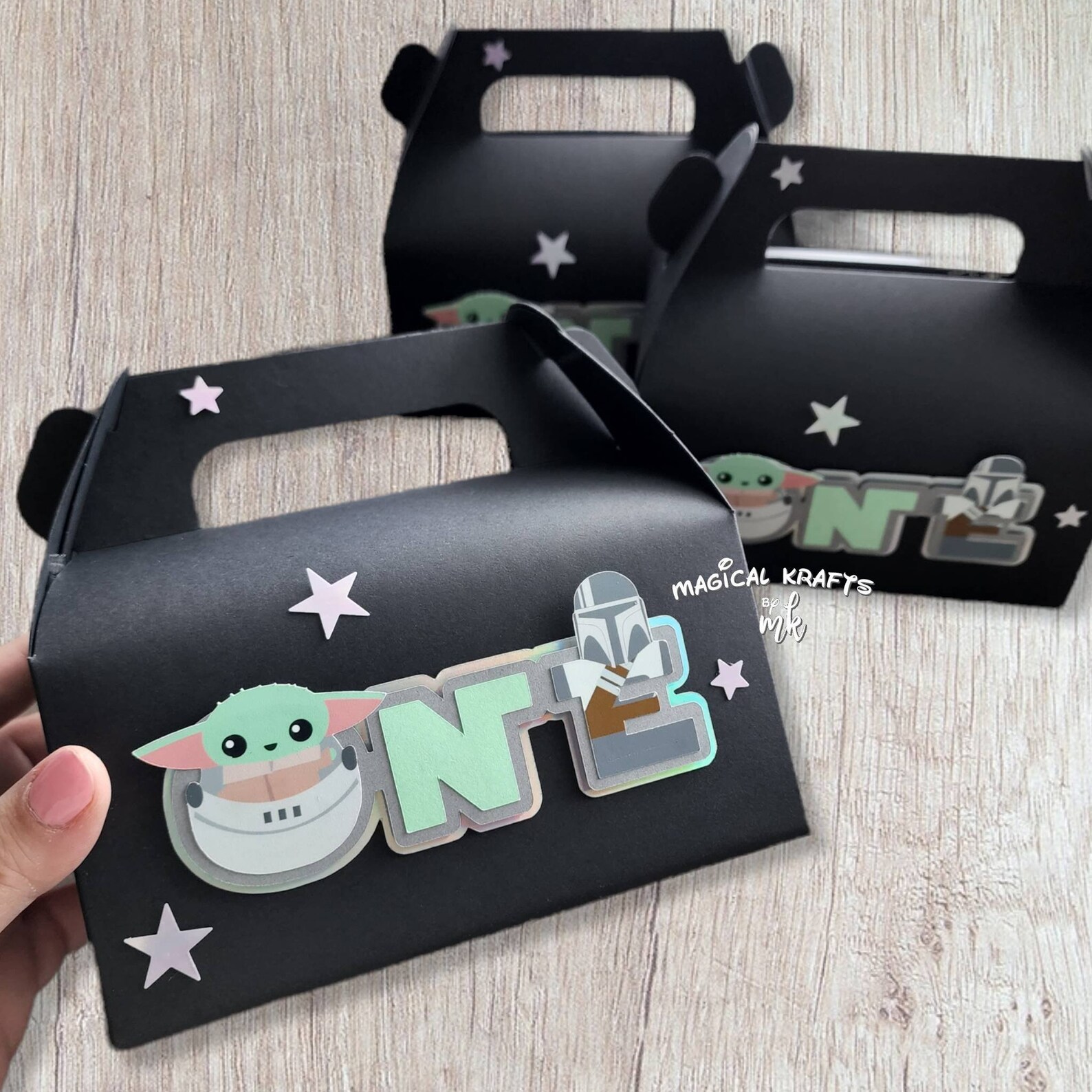 Bounty Hunter Favor Boxes: 3D customize - Etsy