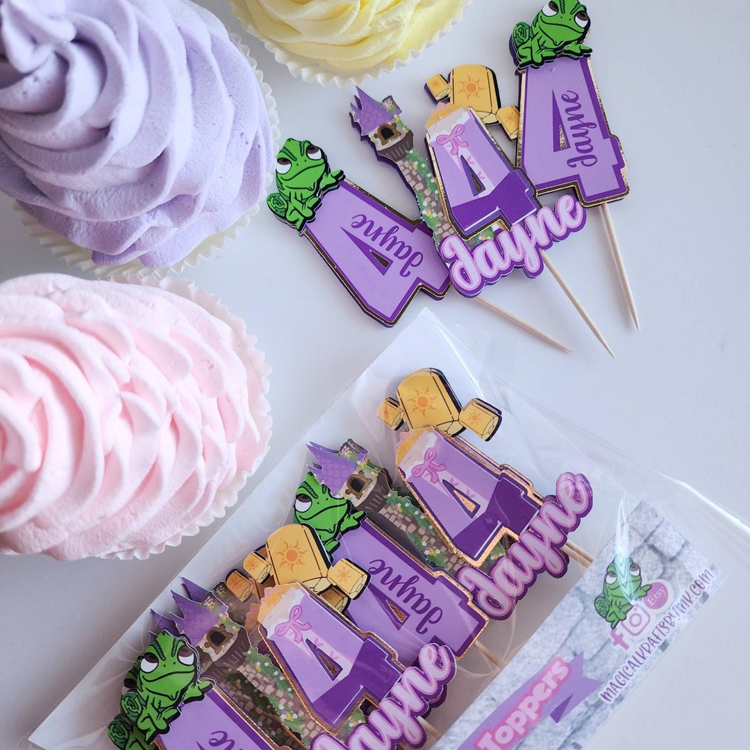Lost Princess Cupcake Toppers (one Dozen) - Etsy
