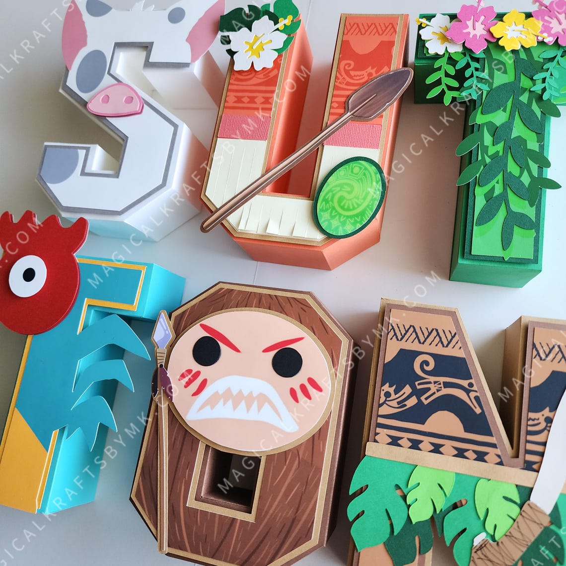 Wayfinder 3D Letters/numbers (customize) 7" Cardstock Letters - Etsy