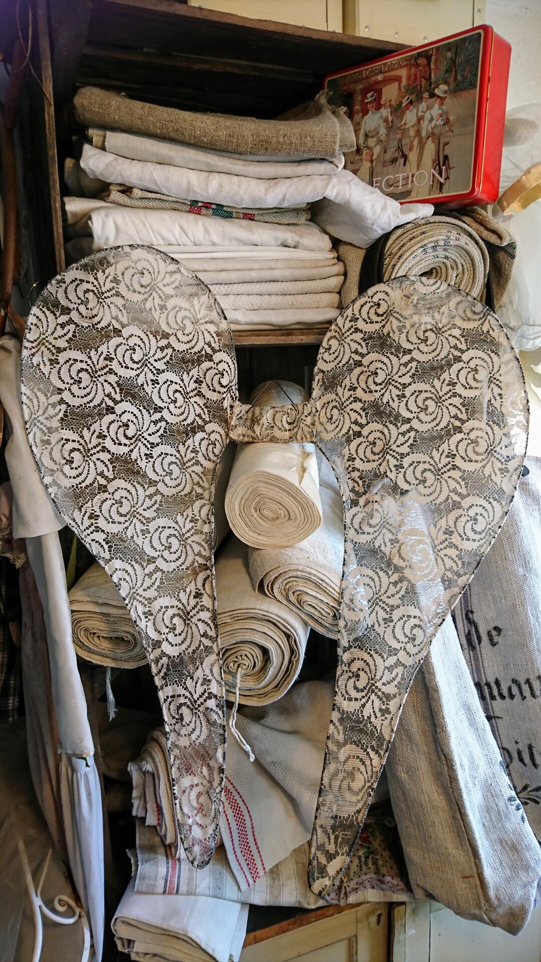 Angel Wings, Processional Wings, Handmade Unique Piece From Antique ...