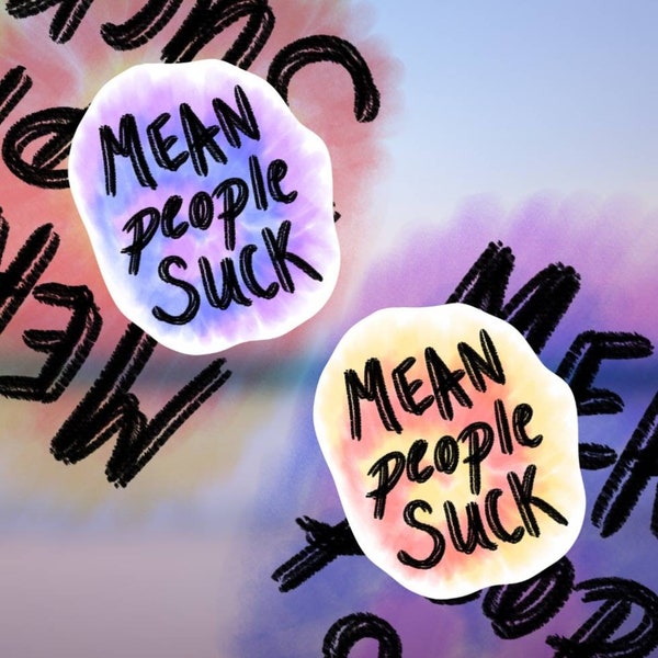 Mean People Suck - Etsy